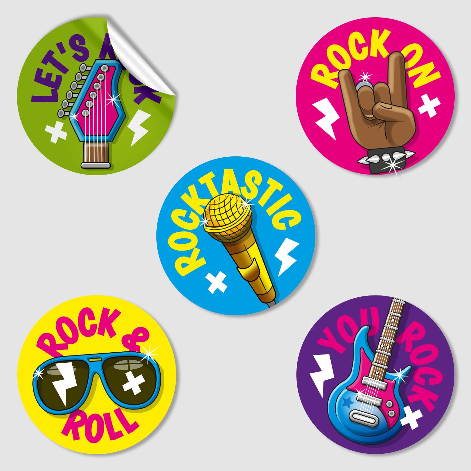 Times Tables Rock Stars Sticker Sheet – Maths Circle